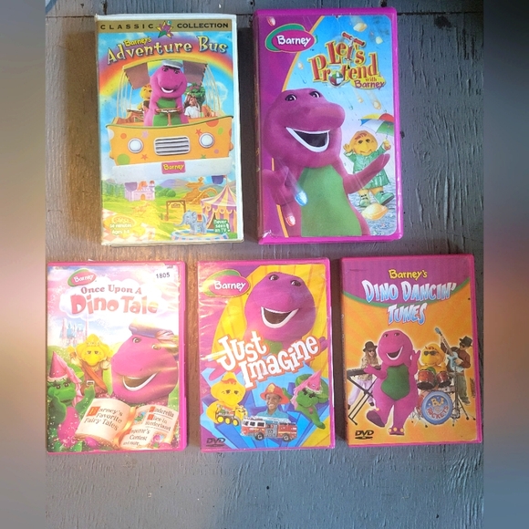 Media | Barney Vhsdvd Movie Collection | Poshmark